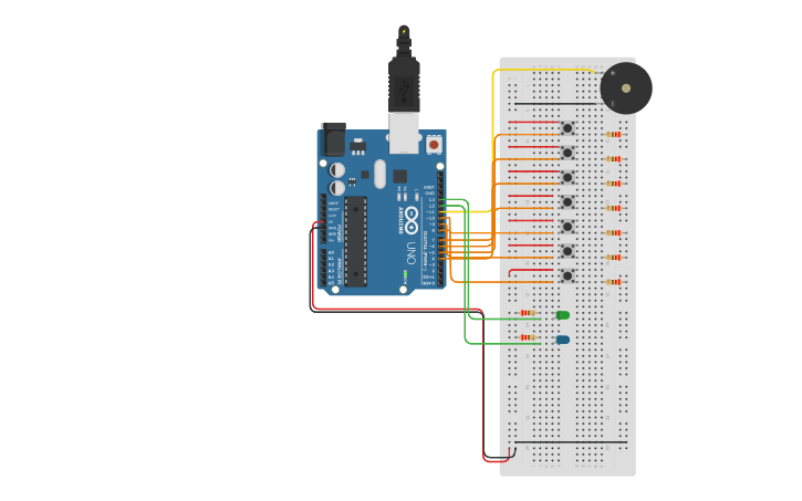 Circuit design Music Box | Tinkercad