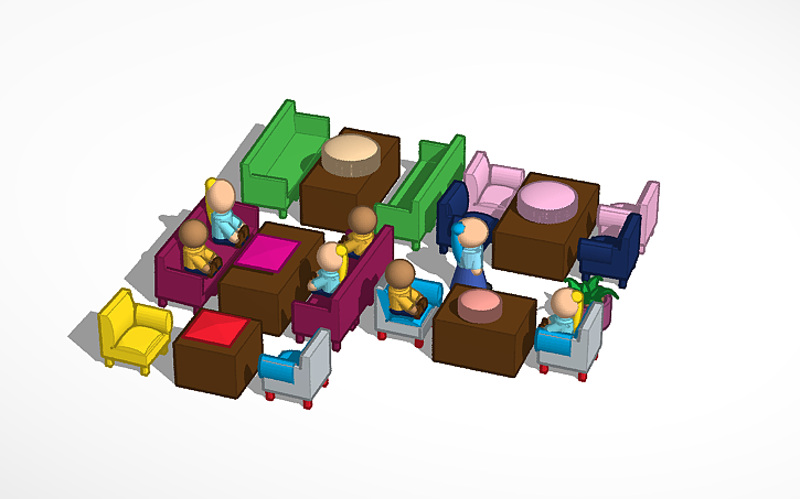 3D design My restaurant | Tinkercad