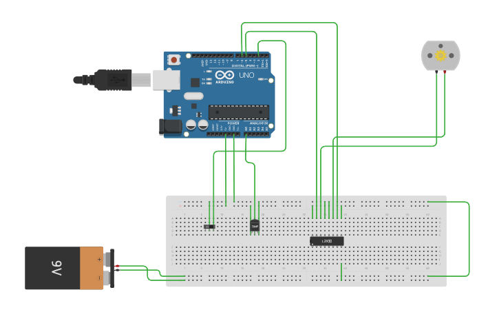 Circuit design SULTAN HAWARI HAMNOLDI_123120131_D_MODUL 5 - Tinkercad