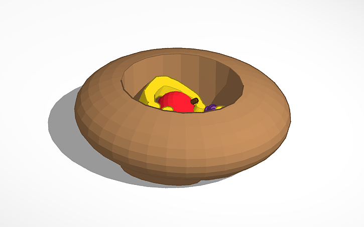 3D design Fruit Bowl | Tinkercad