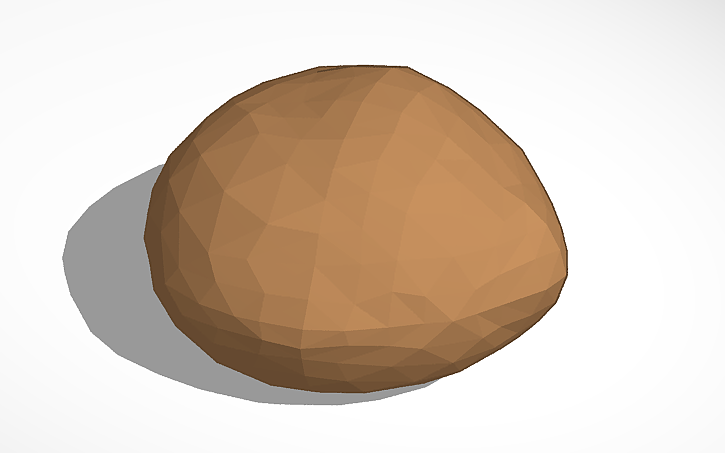 3D design Just a pebble - Tinkercad