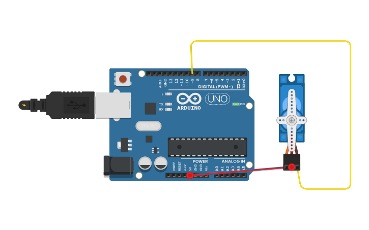 Circuit design practica 5 - Tinkercad