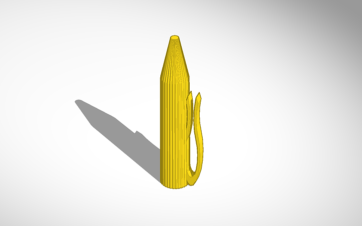 3D design stylus print in electrically conductive black 3mm abs | Tinkercad