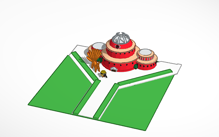 3D design Hokage Mansion | Tinkercad