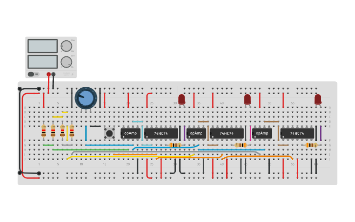 Circuit design Exercice_7 | Tinkercad