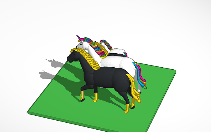 3D design Copy of Horses | Tinkercad