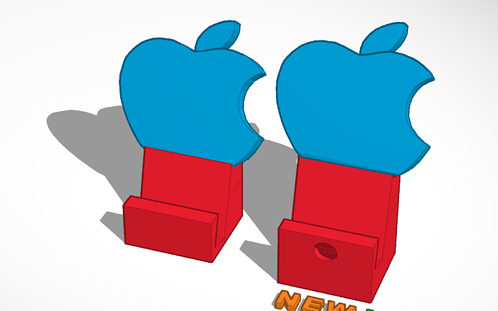 3D design iPhone Stand Final | Tinkercad