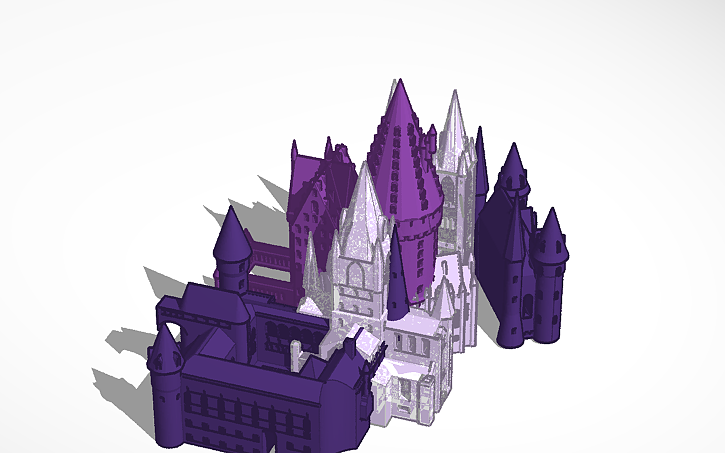 3D design Castle - Tinkercad