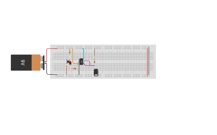 Circuit design actividad 2 | Tinkercad
