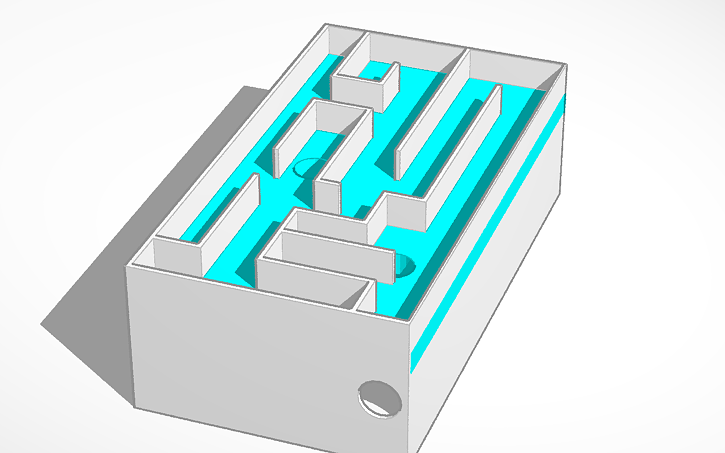 3D design Maze-1 - Tinkercad