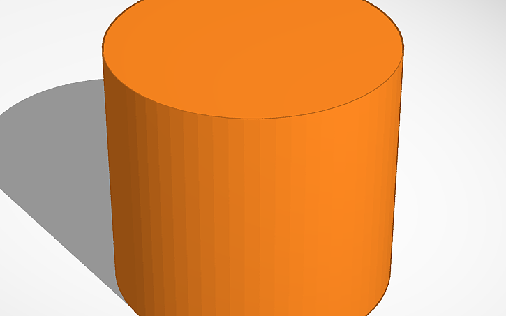 3d Design Cylinder Out Of Cubes Tinkercad