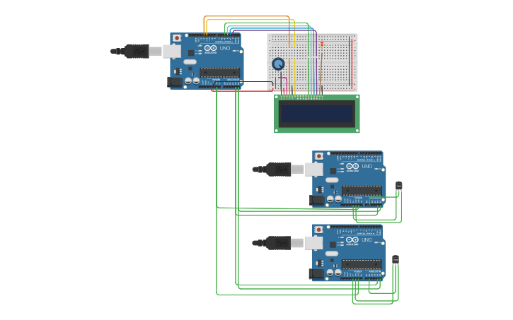 Circuit design Projeto 3 - I2C (Temp) | Tinkercad