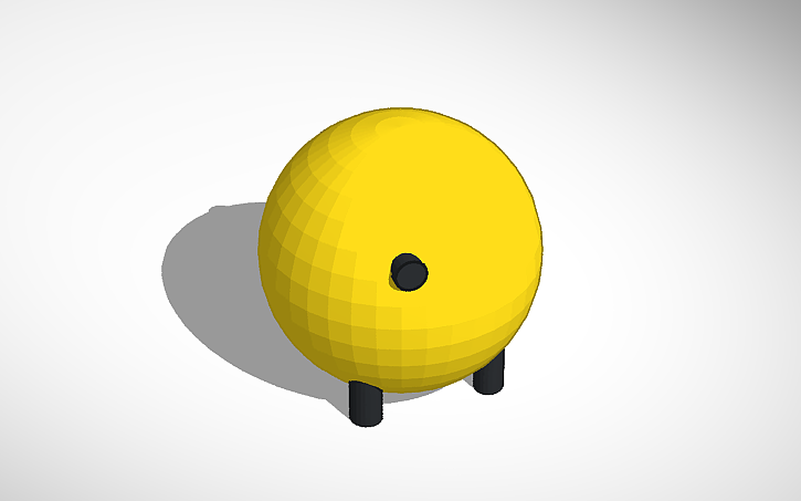 3D design Pacman | Tinkercad