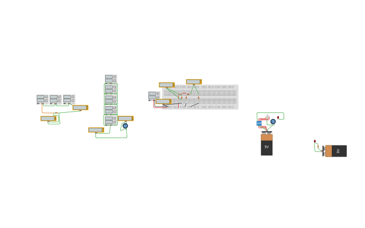 Circuit design Laboratorio 1 - Tinkercad