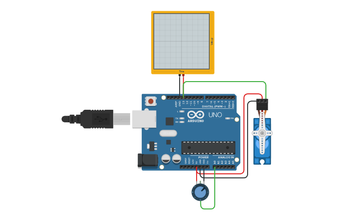 Circuit design EE312: Assignment 3 - Task (e)(i) - Tinkercad