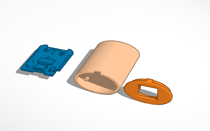 3D design Wemos D1 mini tiny enclosure - public | Tinkercad