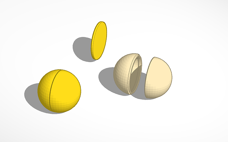 3D design Trabajos con esferas | Tinkercad