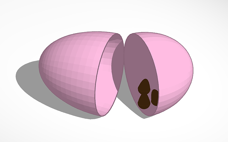 3D design Easter Egg - Tinkercad