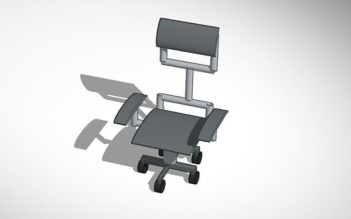 3D design Ergonomic Chair | Tinkercad