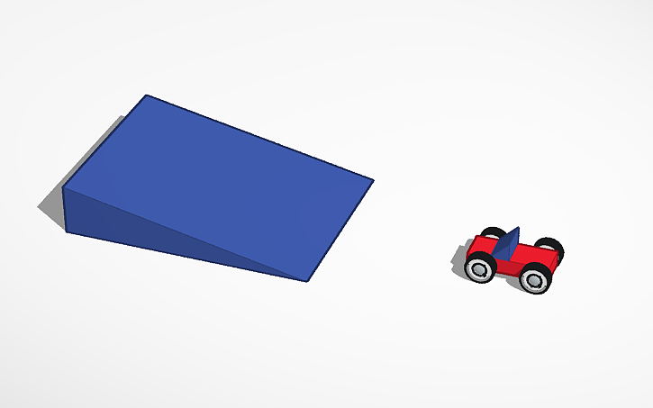3D design sim lab motor car test 1 - Tinkercad