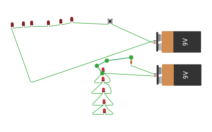 Circuit design Paralel- Seri Devre Uygulaması - Tinkercad