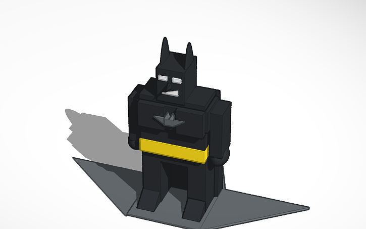 3D design Batman - Tinkercad
