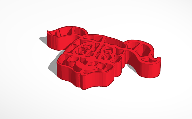 3D design 3D Printed Circus Baby Cookie-Cutter! - Tinkercad