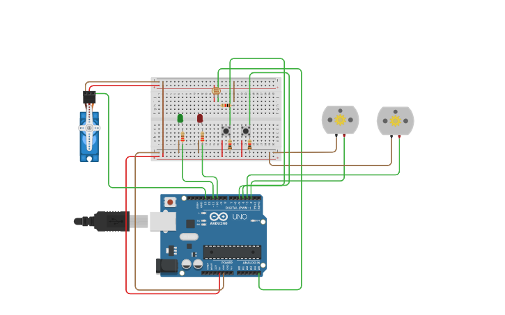 Circuit design Proyecto Final Thinkercad 175670 | Tinkercad