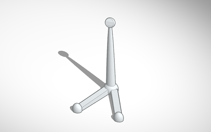 3D design Tripod Smartphone | Tinkercad