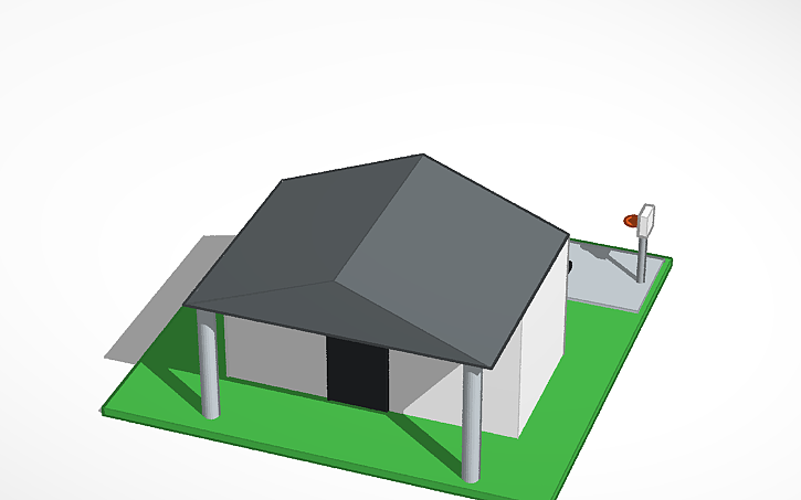 3D design Simple House-Perez | Tinkercad