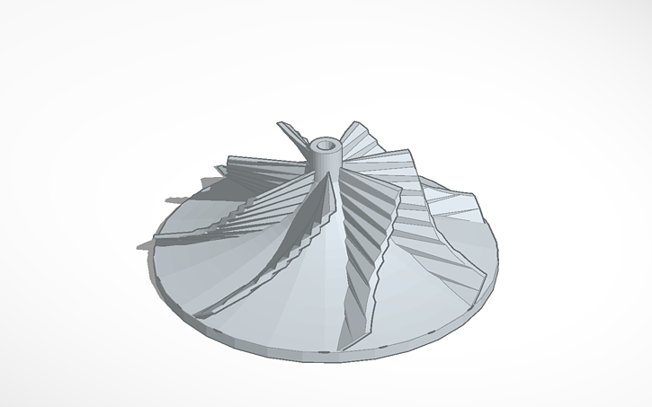 3D design Dyson Engine Draft Final - Tinkercad