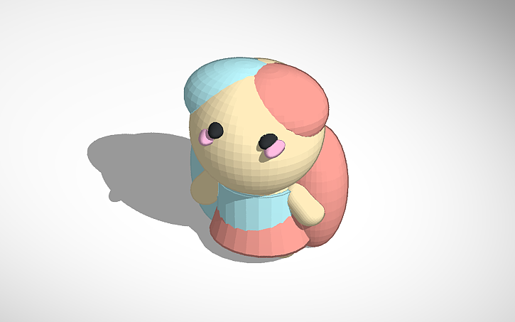 3D design My Avatar :D ;] - Tinkercad