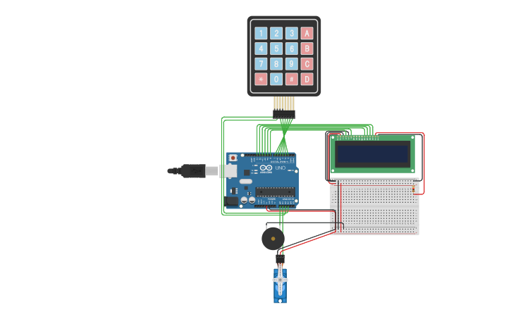 Circuit Design Home Security And Alarm System Tinkercad
