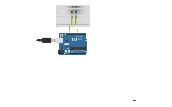 Circuit Design Тема 1 Задача 1 Tinkercad