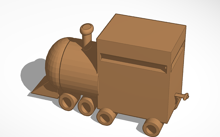 3D design Copy of larbert train | Tinkercad