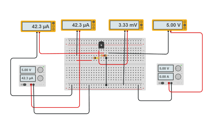 Circuit design LAB 8 - Tinkercad