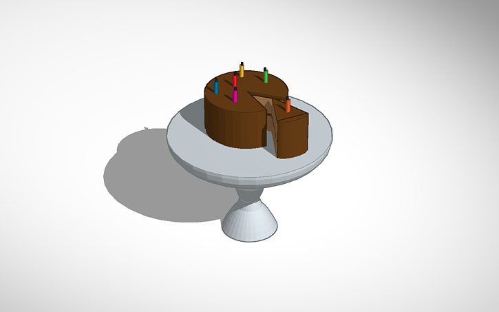 3D design CAKE!!!!!!! - Tinkercad
