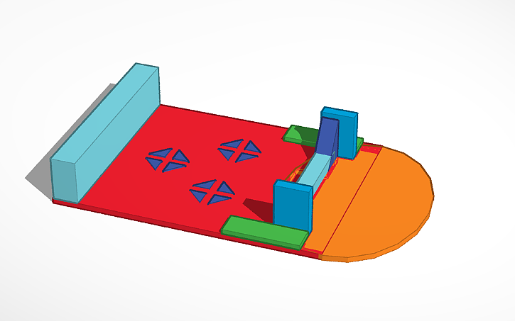 3D design chassis_f | Tinkercad