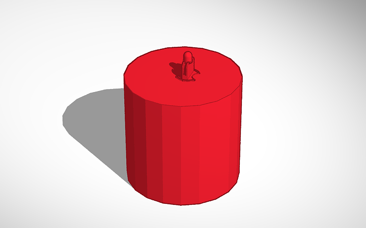 3D design Candle - Tinkercad