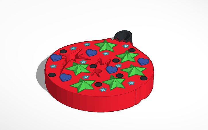 3D design Christmas Decor - Tinkercad
