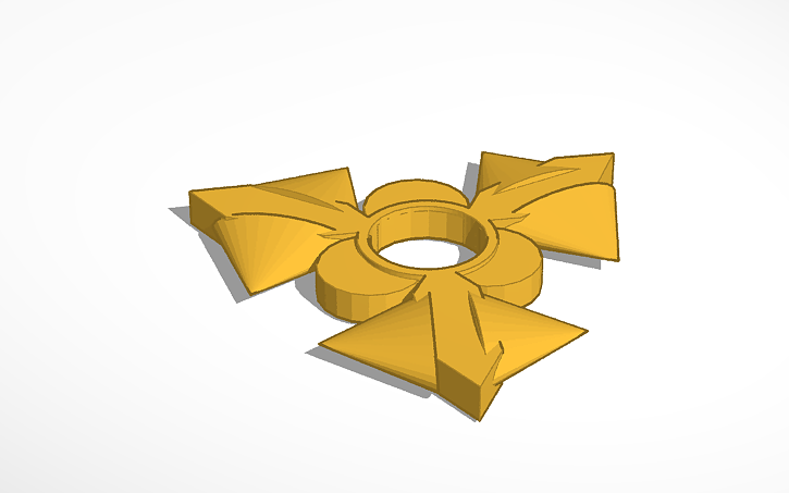 3D design Fidget Blade - Tinkercad