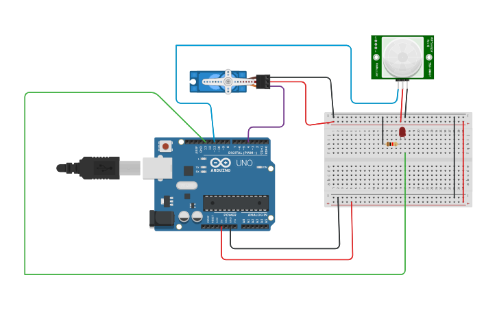 Circuit design 1st Task 2 - Tinkercad