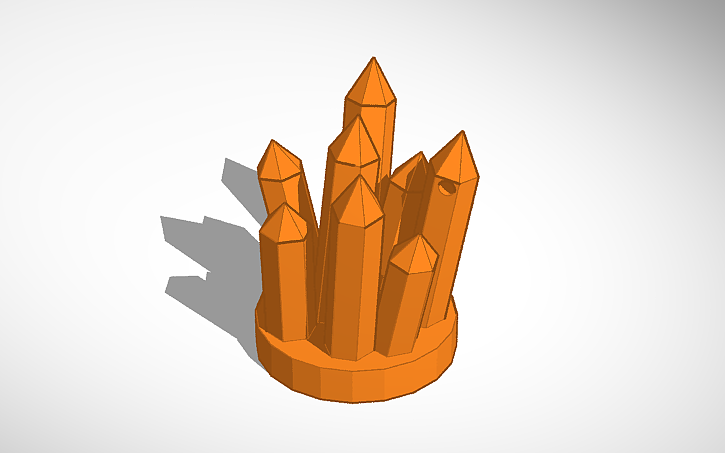 3D design Crystal - Tinkercad