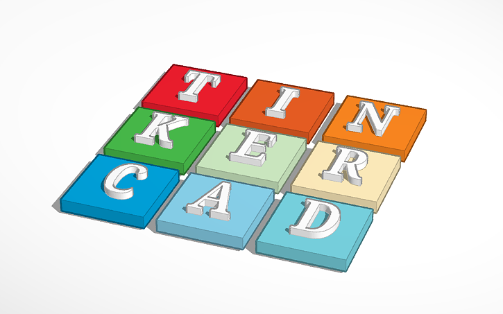 3D design Tinkercad - Tinkercad