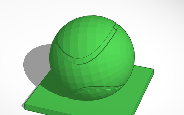 3D design Nousha Tennis Ball | Tinkercad