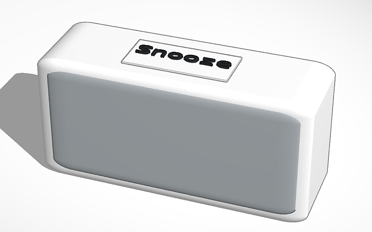 3D design Alarm clock (off) - Tinkercad