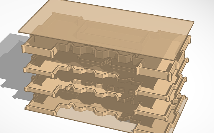 3D design 3D Model of Stayer Center | Tinkercad
