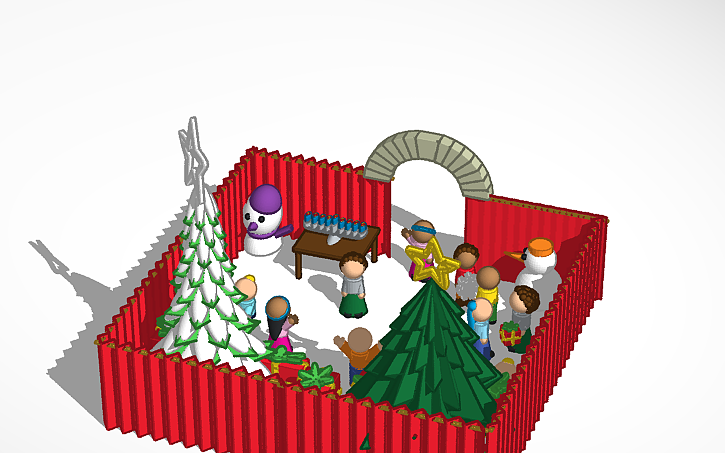 3D design Happy New Year | Tinkercad