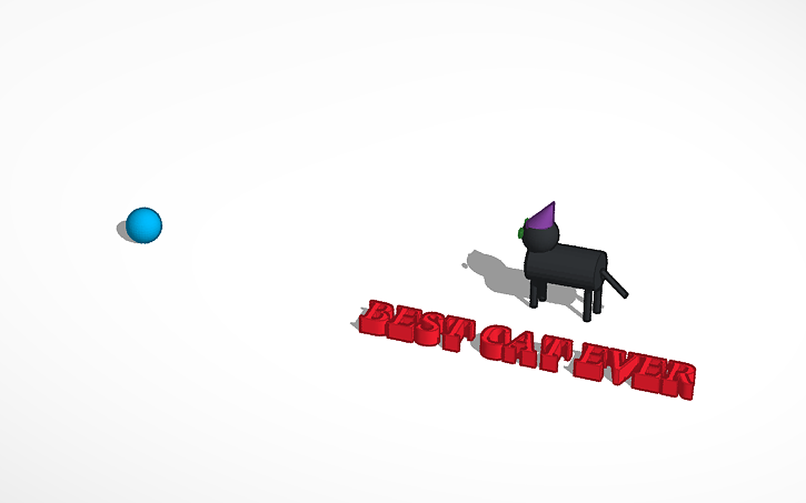 3D design best cat ever | Tinkercad