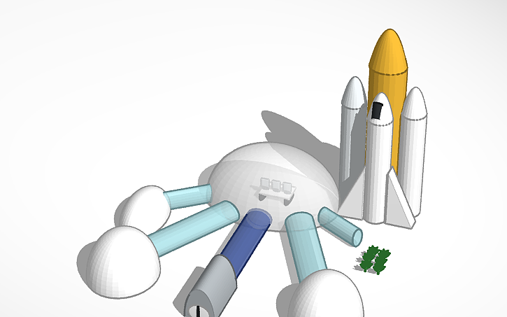 3D design Lunar Base - Yris Maria Lora Goris | Tinkercad